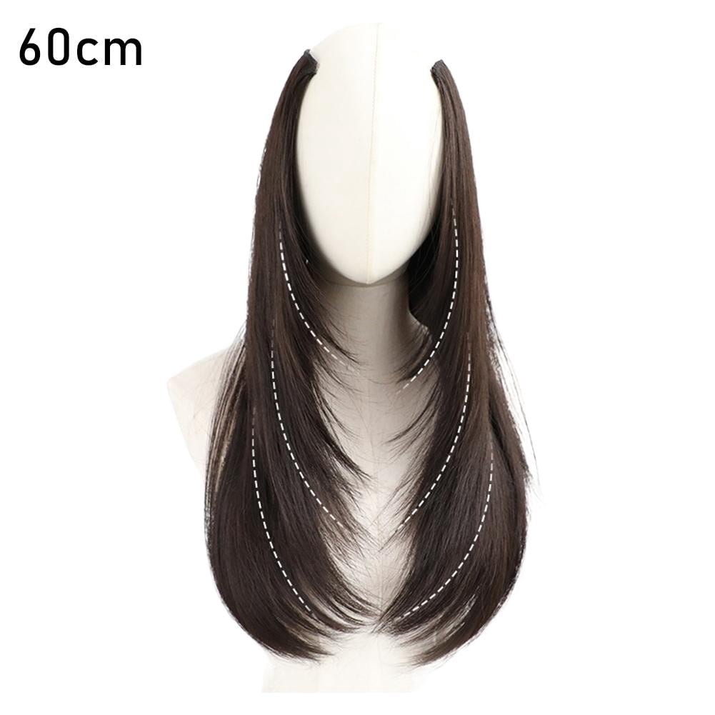 High-Layer Inner Curl [Dark Brown] 60Cm (G) $ Wig High-Layer One-Piece ...