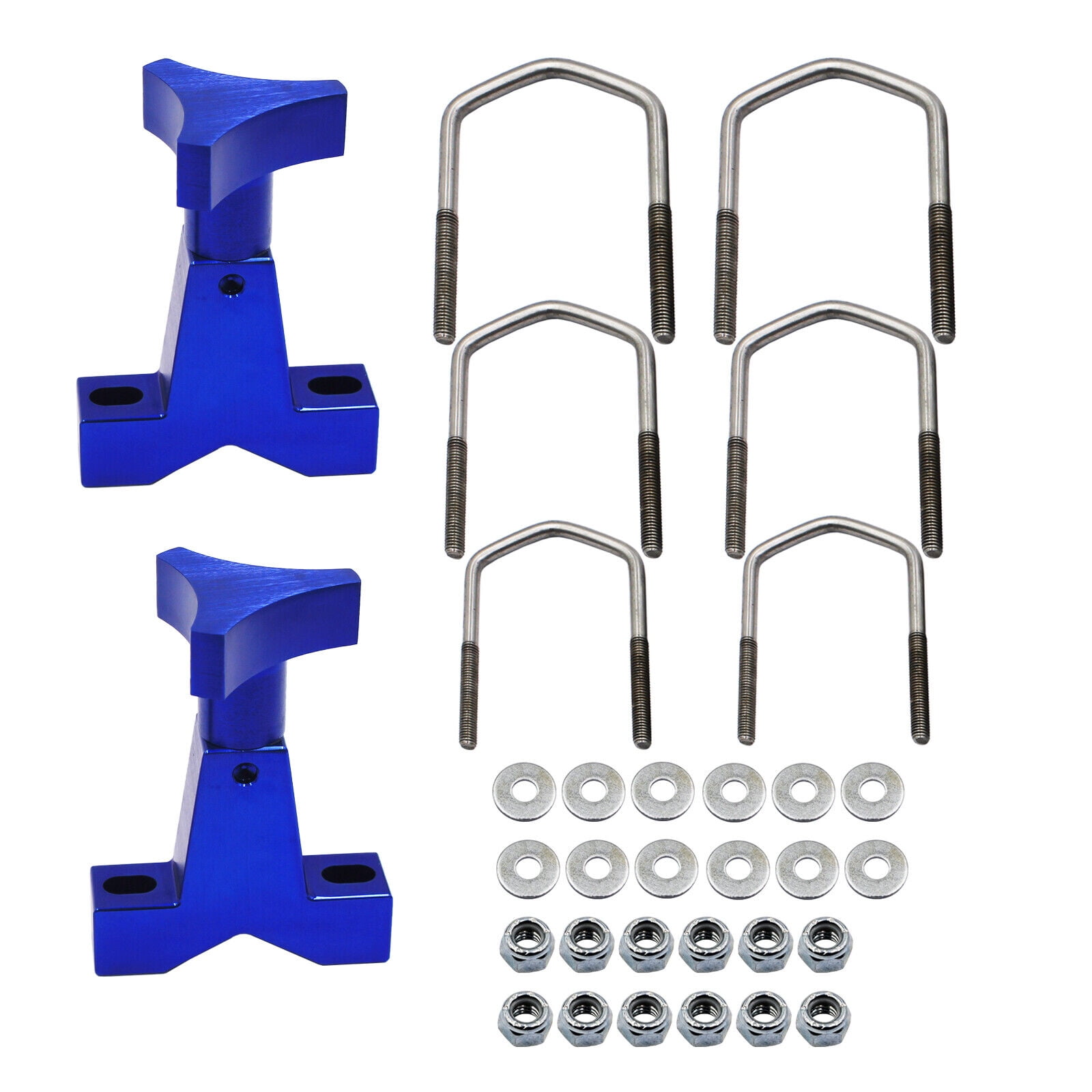 High-Lift Jack Tube Mount 1-2.5" (Round/Square) Fits Jeep Cherokee Blue ...