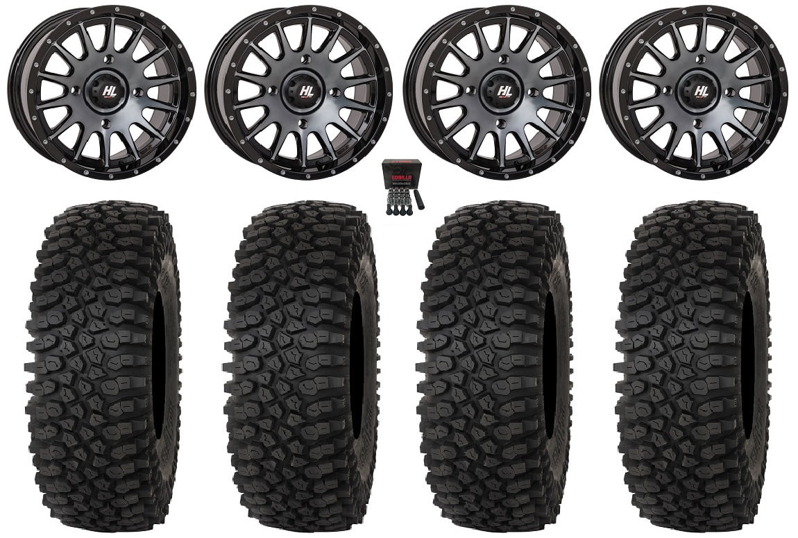 High Lifter HL25 15" Wheels Dt 32" Roctane STX Tires Sportsman RZR ...