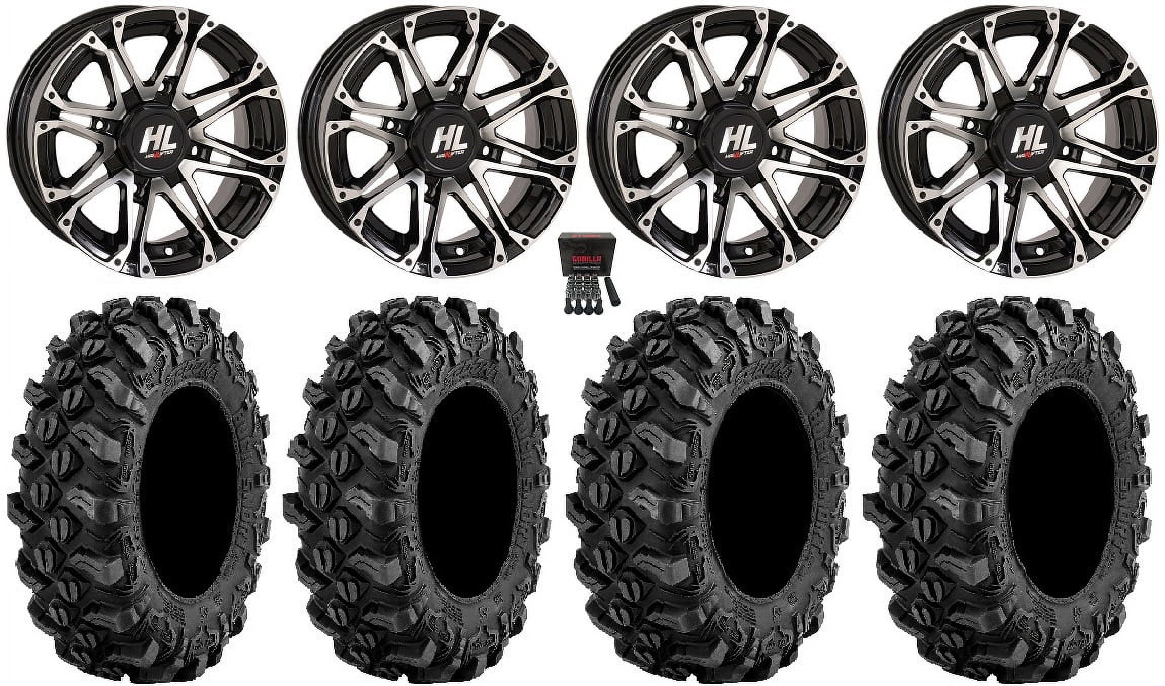 High Lifter HL3 12" Wheels Mh 25" Buck Snort Tires Honda Foreman ...