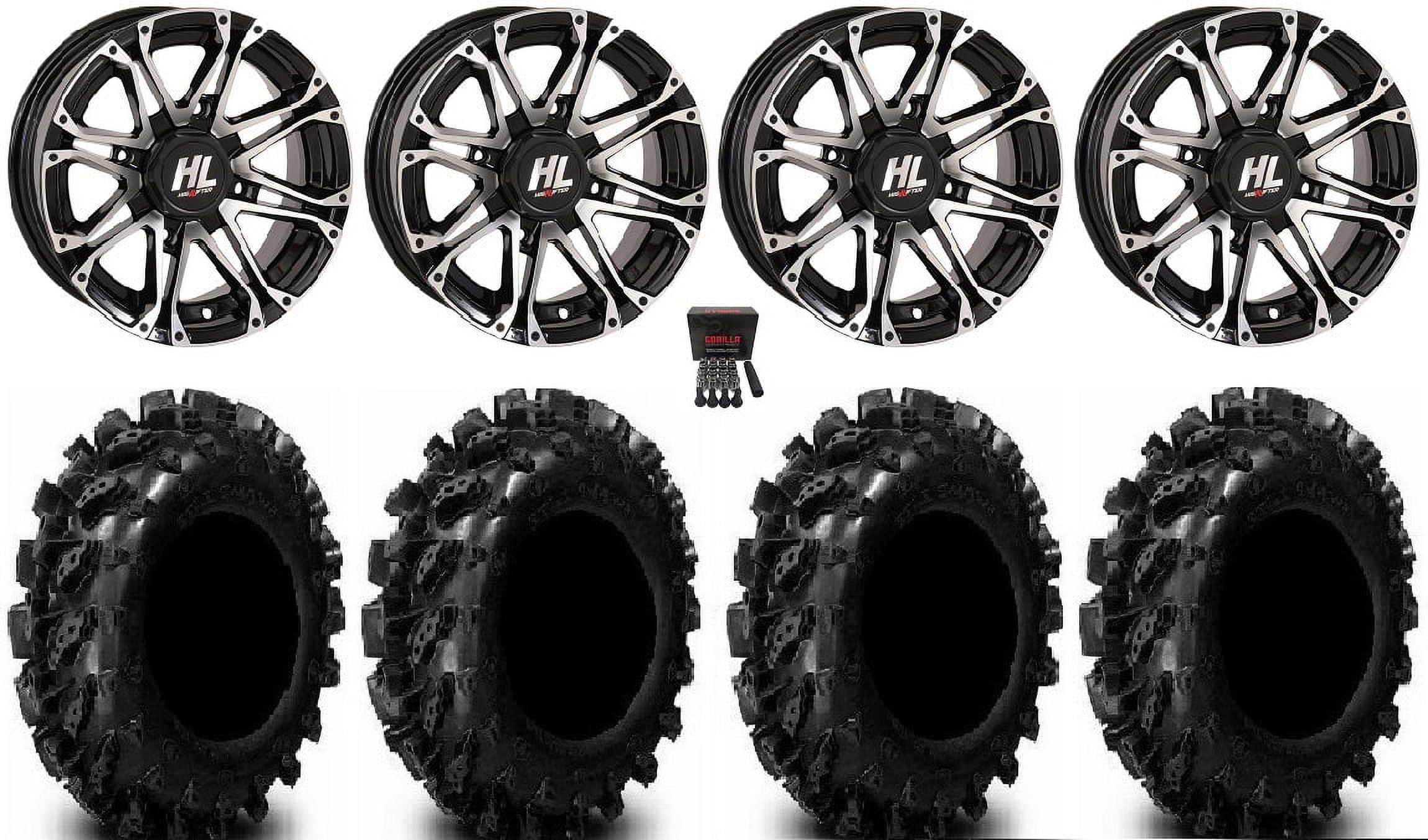 High Lifter HL3 14" Wheels Mh 29.5" Swamp Lite Tires Honda Rincon ...