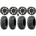 High Lifter HL9 Beadlock 14" Wheels Bk 27" Zilla Tires Sportsman RZR ...