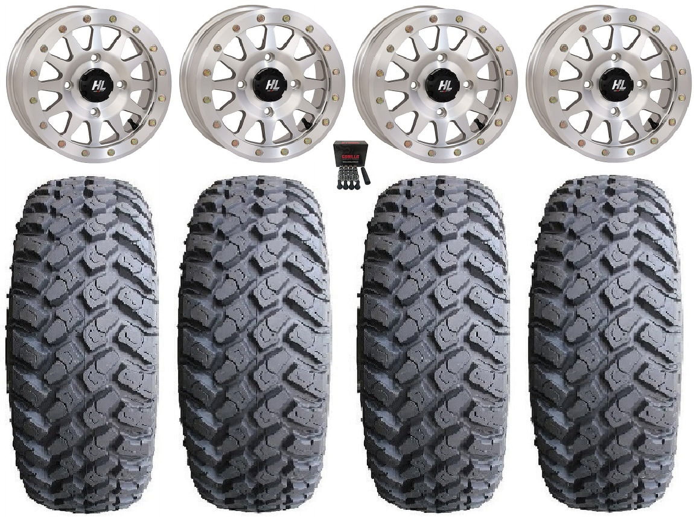 High Lifter HLA1 Bdlk 14" Wheels Mh 30" MotoHammer Tires Sportsman RZR ...