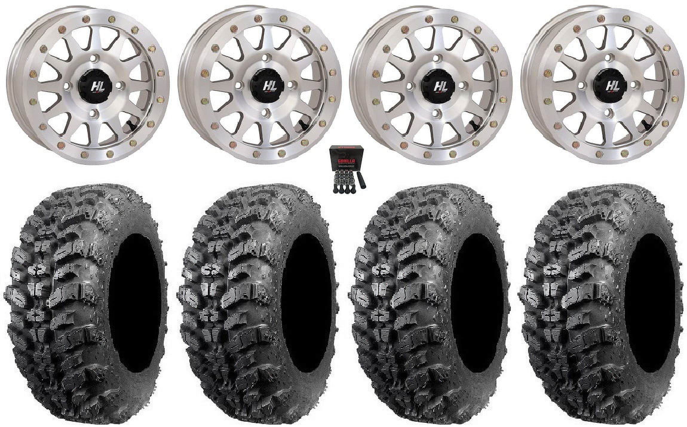High Lifter HLA1 Bdlk 14" Wheels Mh 30" Sniper 920 Tires Can-Am ...