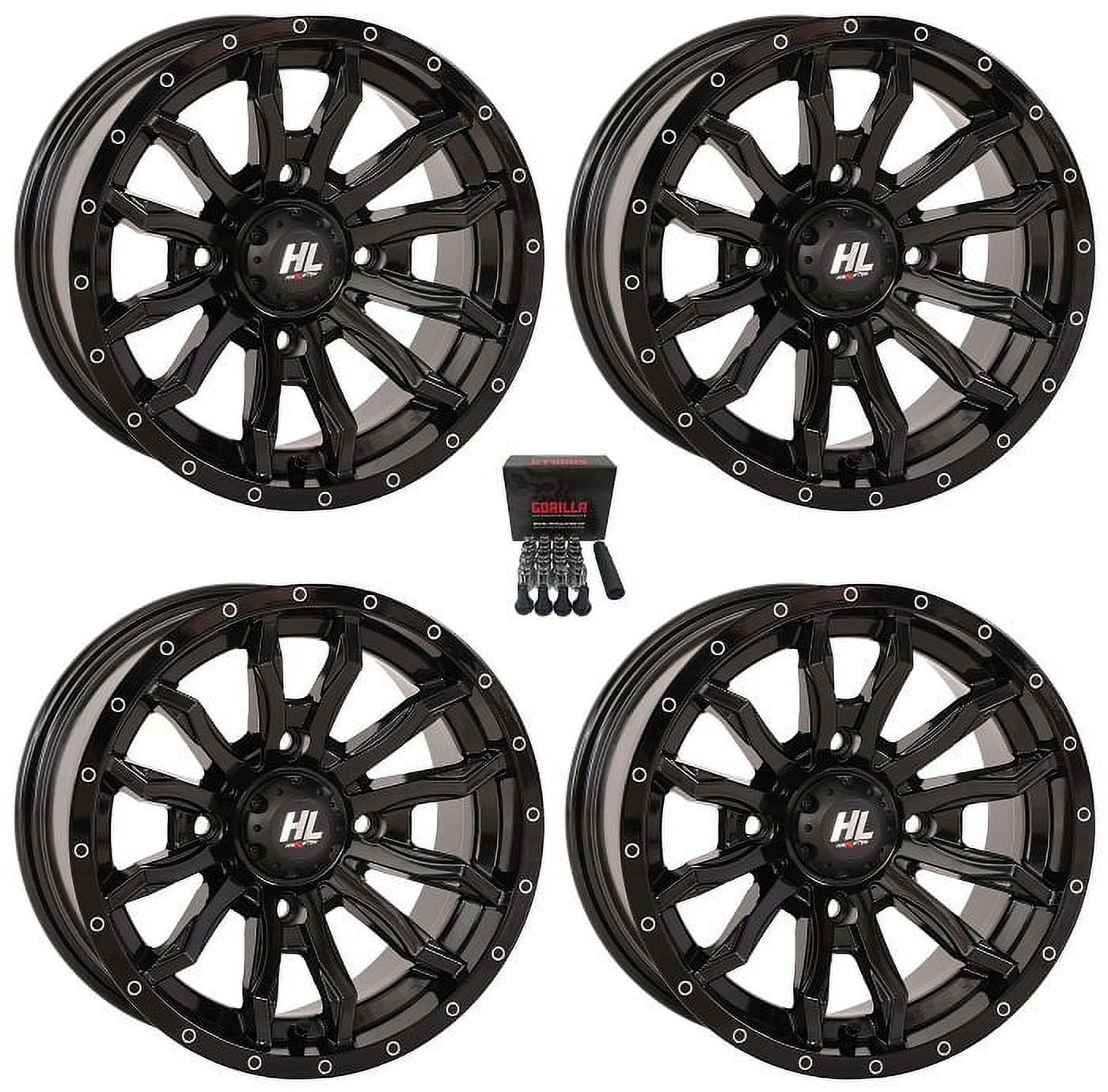 High Lifter by STI HL21 14" Wheels Black Sportsman RZR Ranger - Walmart.com
