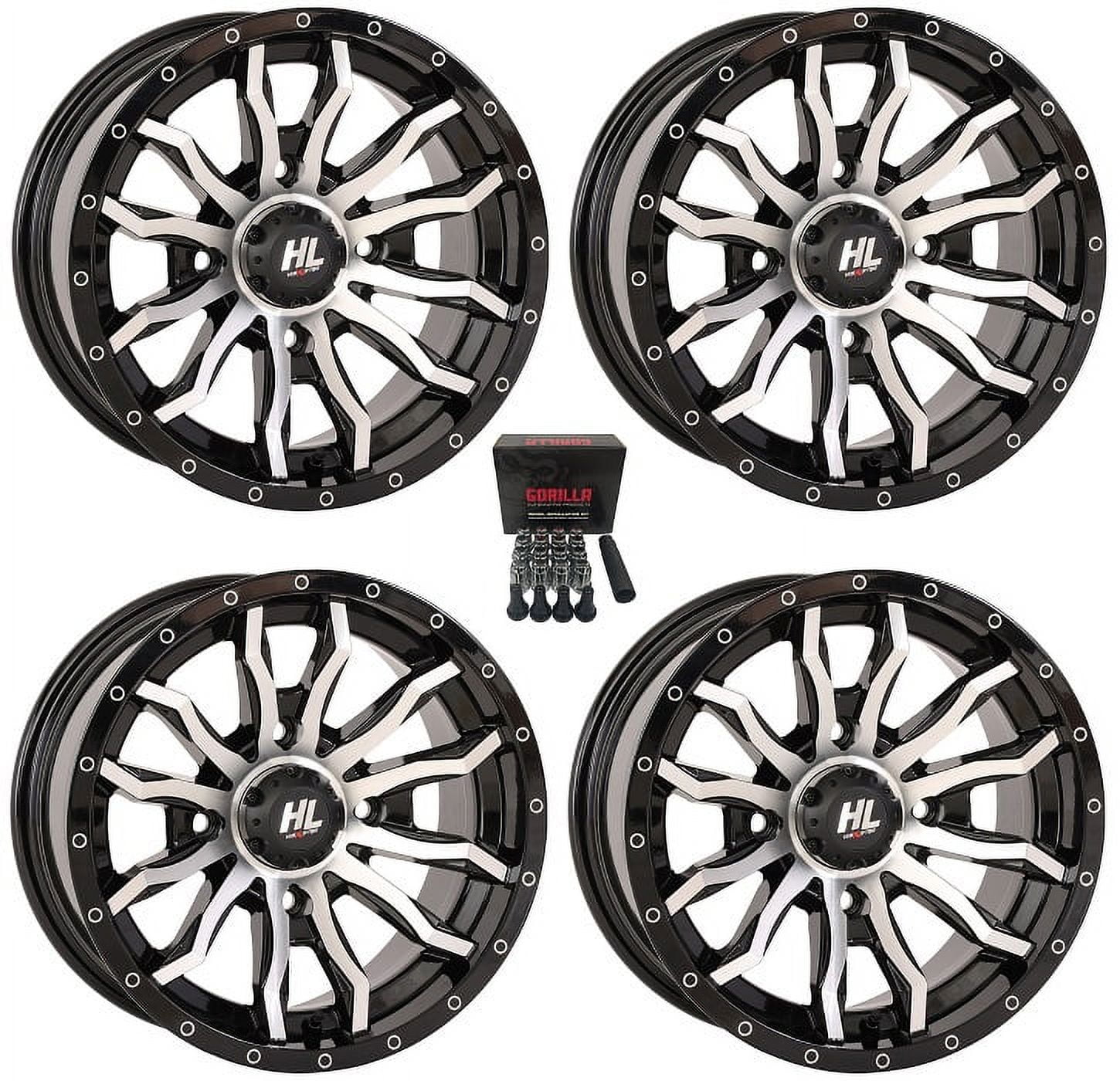 High Lifter by STI HL21 14" Wheels Machined Polaris RZR 1000 XP ...