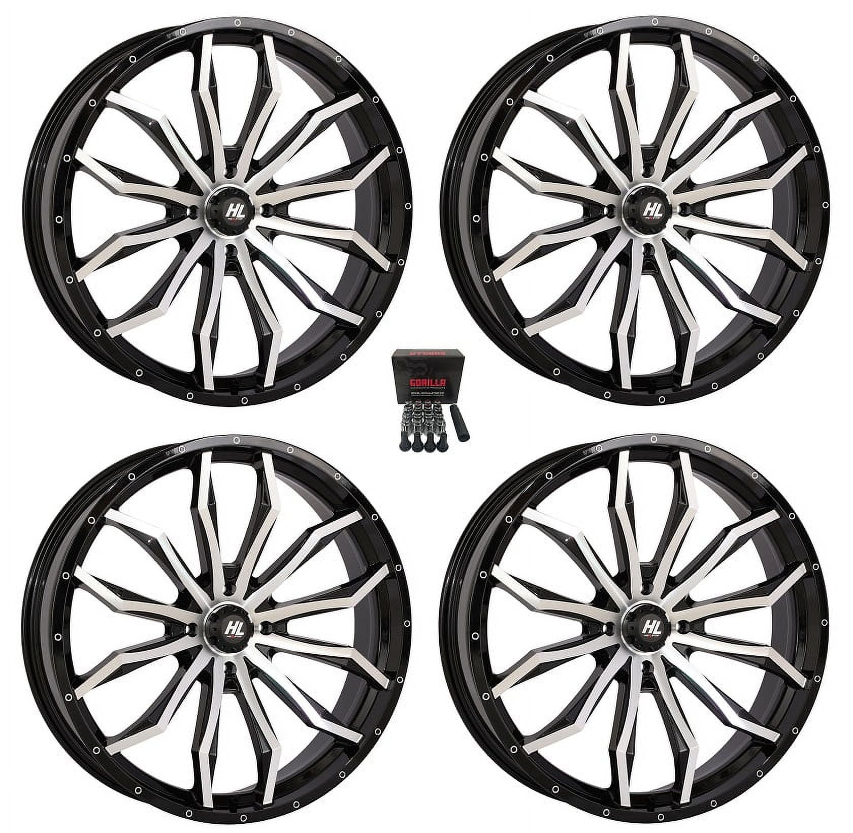 High Lifter by STI HL21 20" Wheels Machined Sportsman RZR Ranger ...