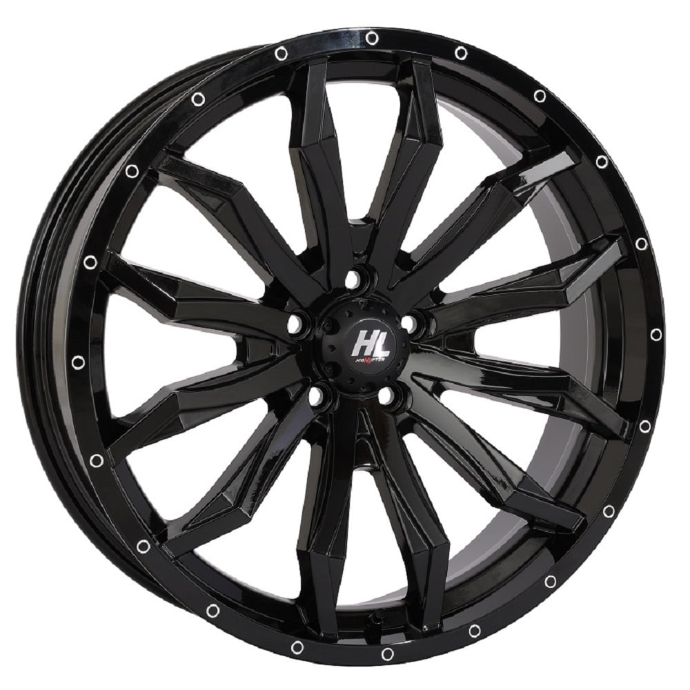 High Lifter by STI HL21 20x7 UTV Wheel - Gloss Black (5x4.5) 4+3 ...