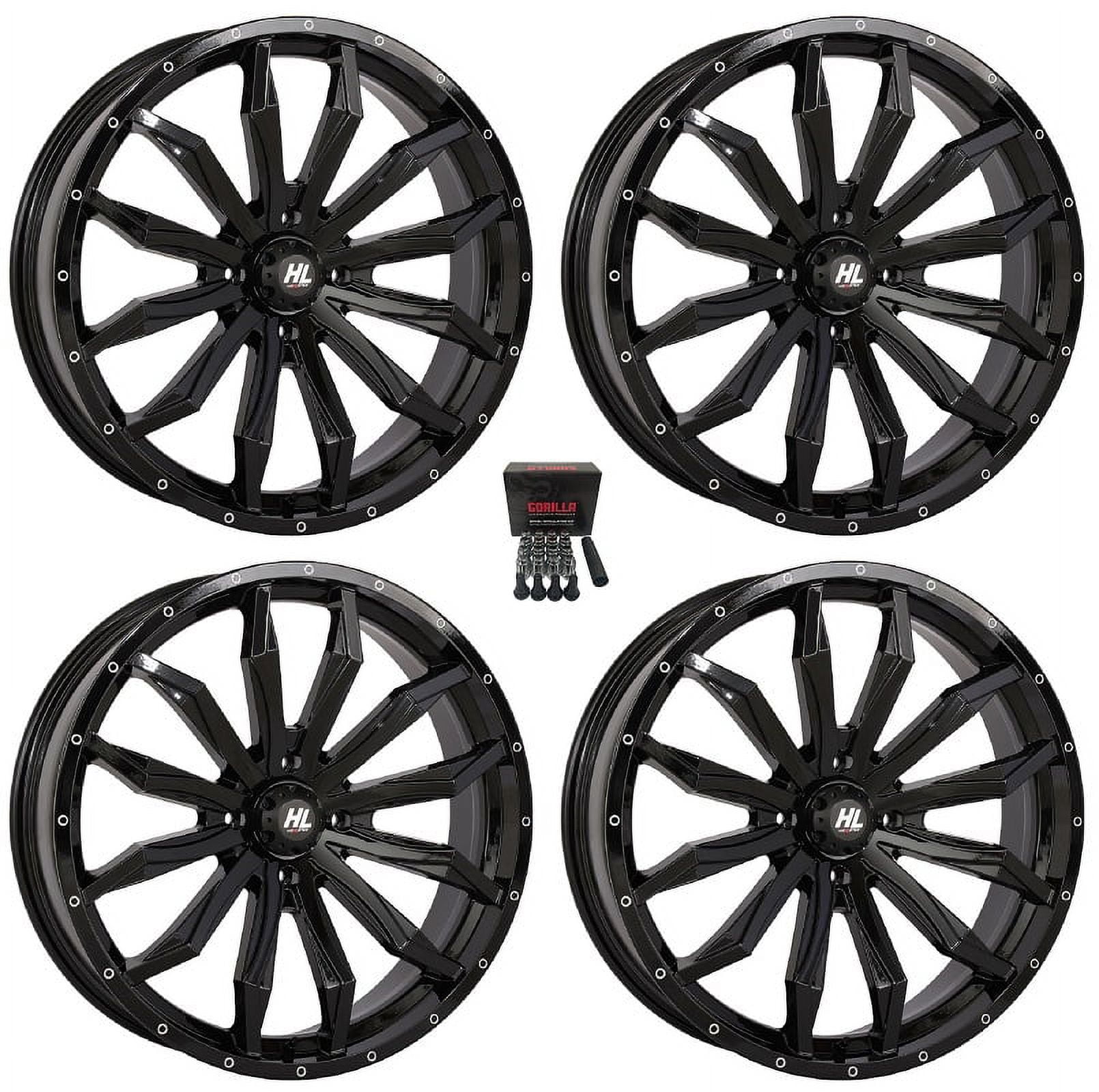 High Lifter by STI HL21 22" Wheels Black Sportsman RZR Ranger - Walmart.com