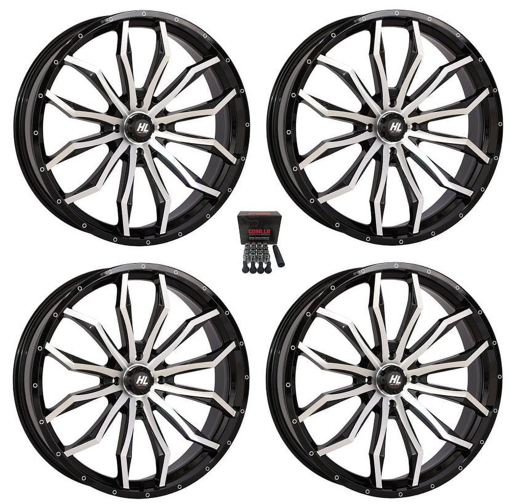 High Lifter by STI HL21 22" Wheels Machined Polaris RZR 1000 XP ...