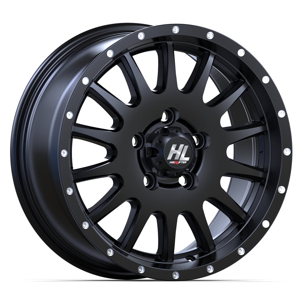 High Lifter by STI HL25 15x7 UTV Wheel -Gloss Black (5x4.5) +10mm ...