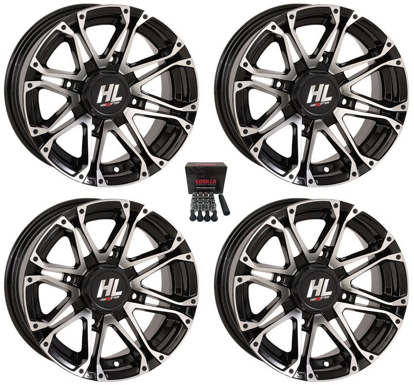High Lifter by STI HL3 14" Wheels Machined Polaris RZR 1000 XP / Ranger ...