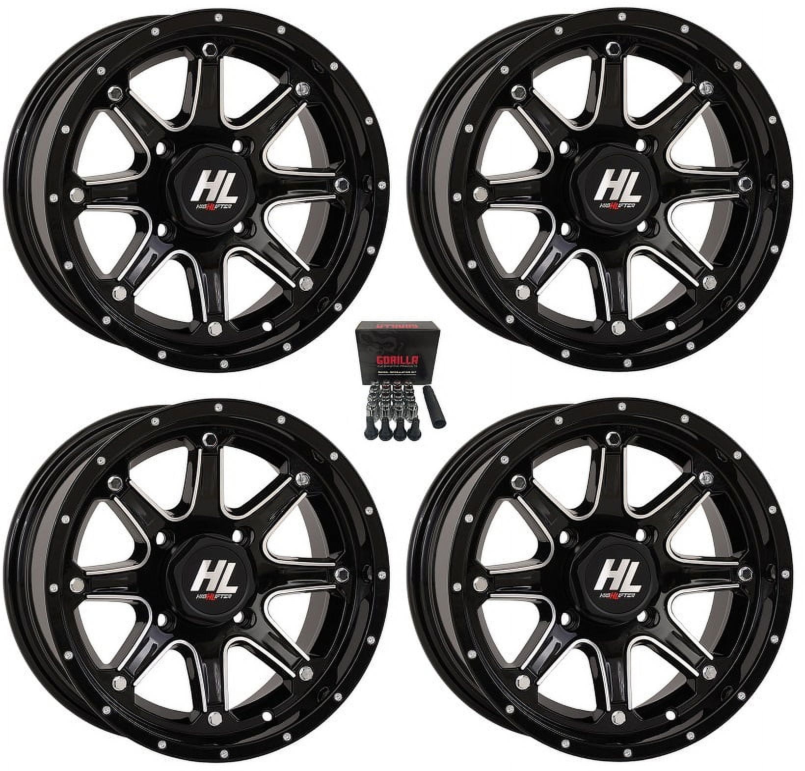 High Lifter by STI HL4 14" Wheels Machined Polaris RZR 1000 XP / Ranger ...