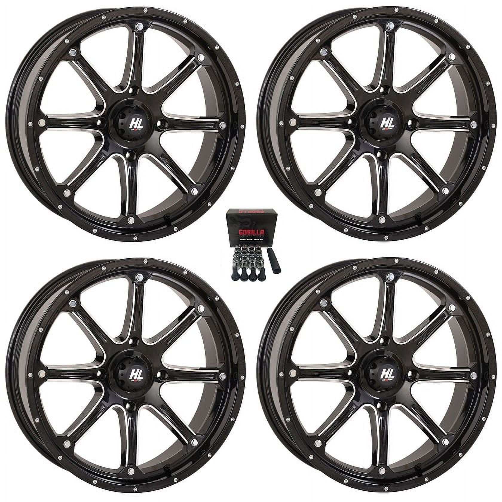 High Lifter by STI HL4 20" Wheels Machined Polaris RZR 1000 XP / Ranger ...