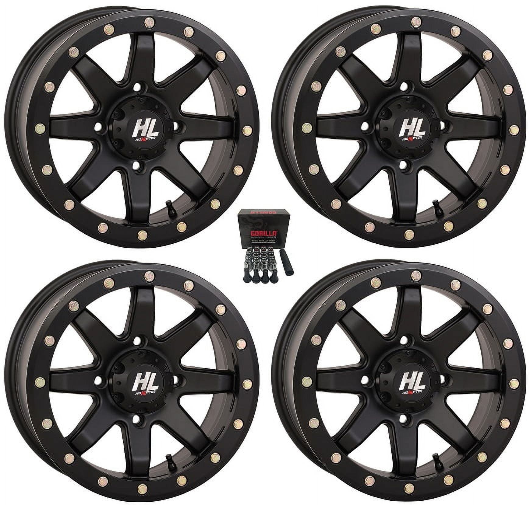 High Lifter by STI HL9 Beadlock 14x10 Wide Wheels Black Can-Am ...