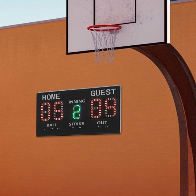 High-Light Electronic Baseball Scoreboard, Digital Scoreboard with ...