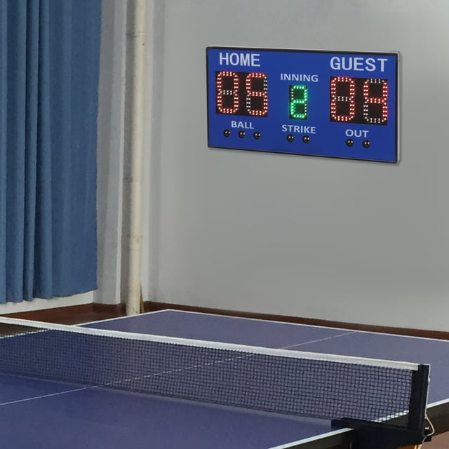 High-Light Electronic Baseball Scoreboard, Digital Scoreboard with ...
