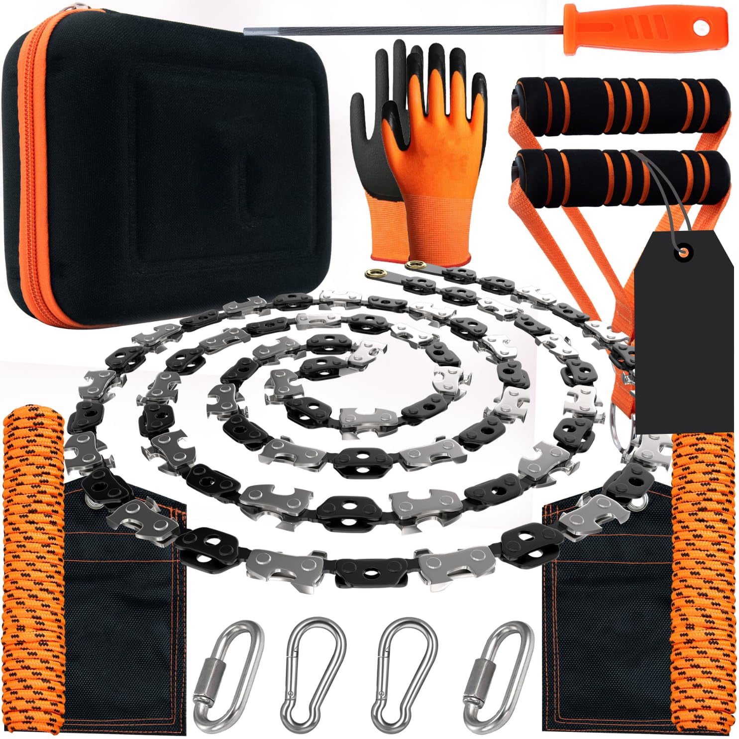 High Limb Rope Saw 53 In - Zero Effort 360 Rope Chain Saw - Sharp ...