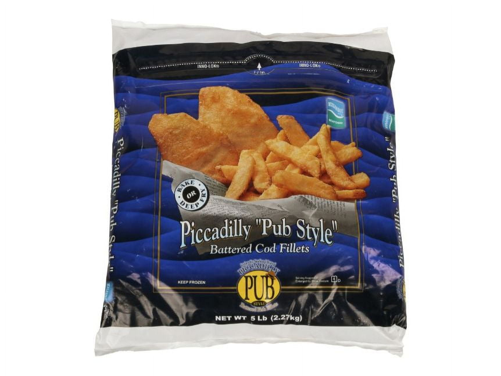 High Liner Cash & Carry Pub Style Battered Cod 5lbs (PACK OF 2 ...