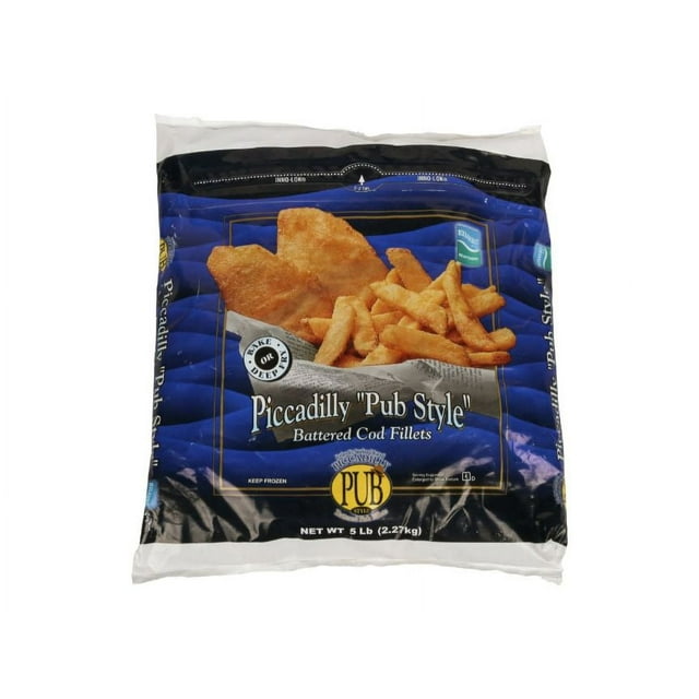 High Liner Cash & Carry Pub Style Battered Cod 5lbs (PACK OF 2 ...