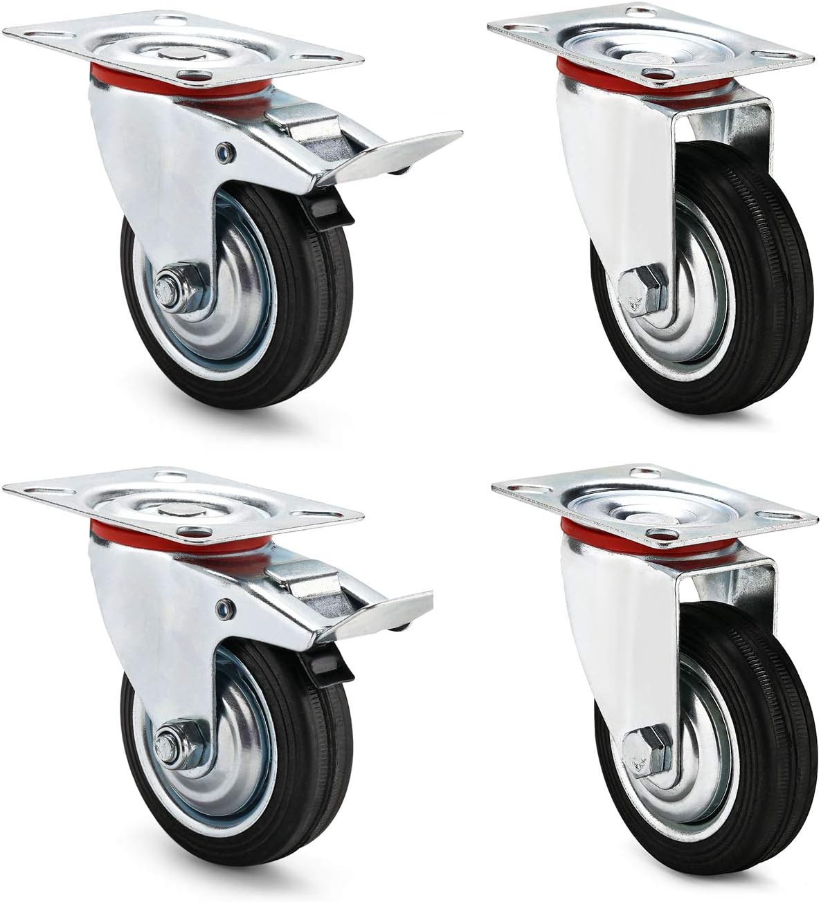 High Load Multi-Purpose Caster Wheels, Heavy Duty Caster Wheels ...