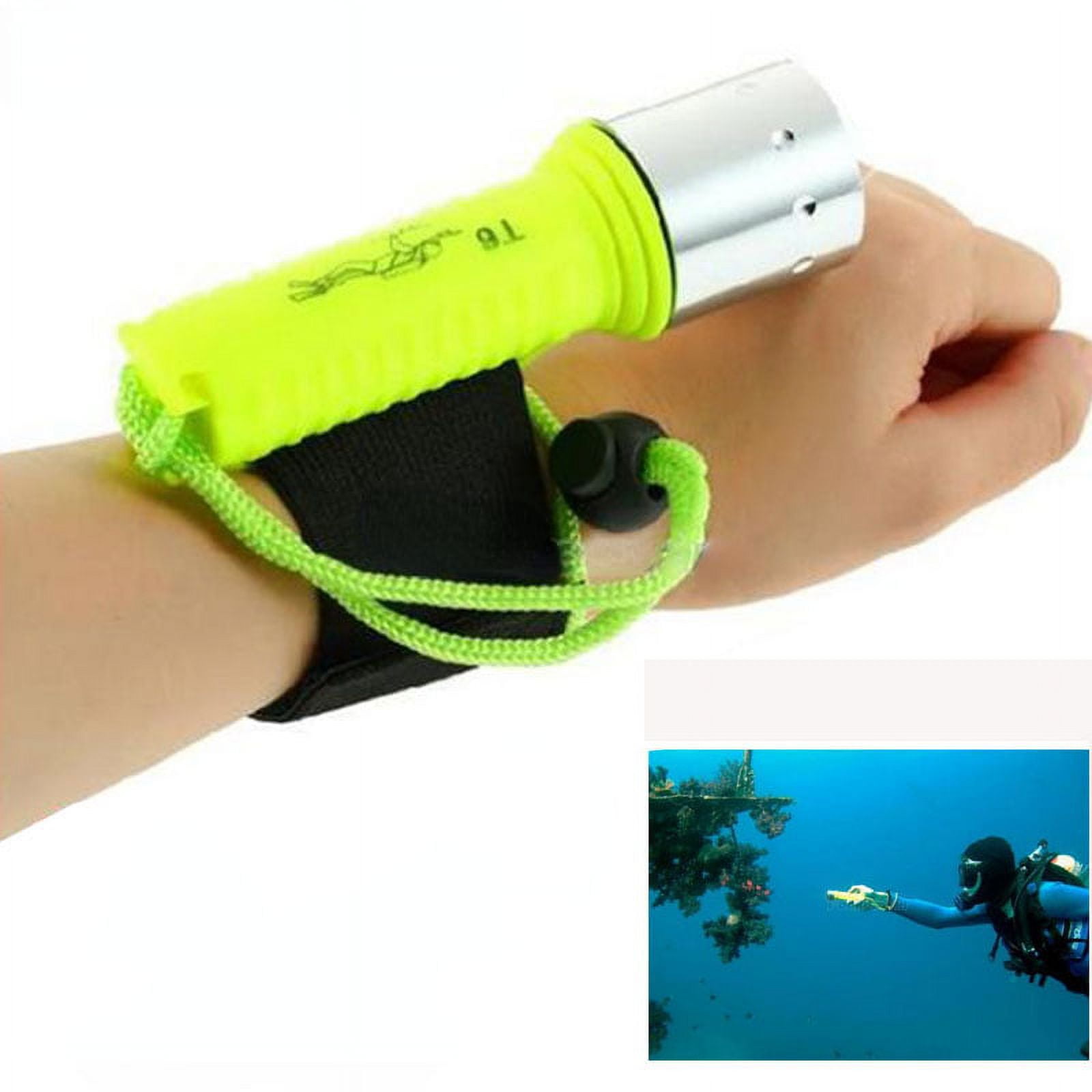 High Lumen LED Diving Flashlight Lantern Waterproof Underwater Scuba ...