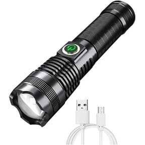 SKYFIRE LED flashlight High lumen, super bright rechargeable flashlight ...