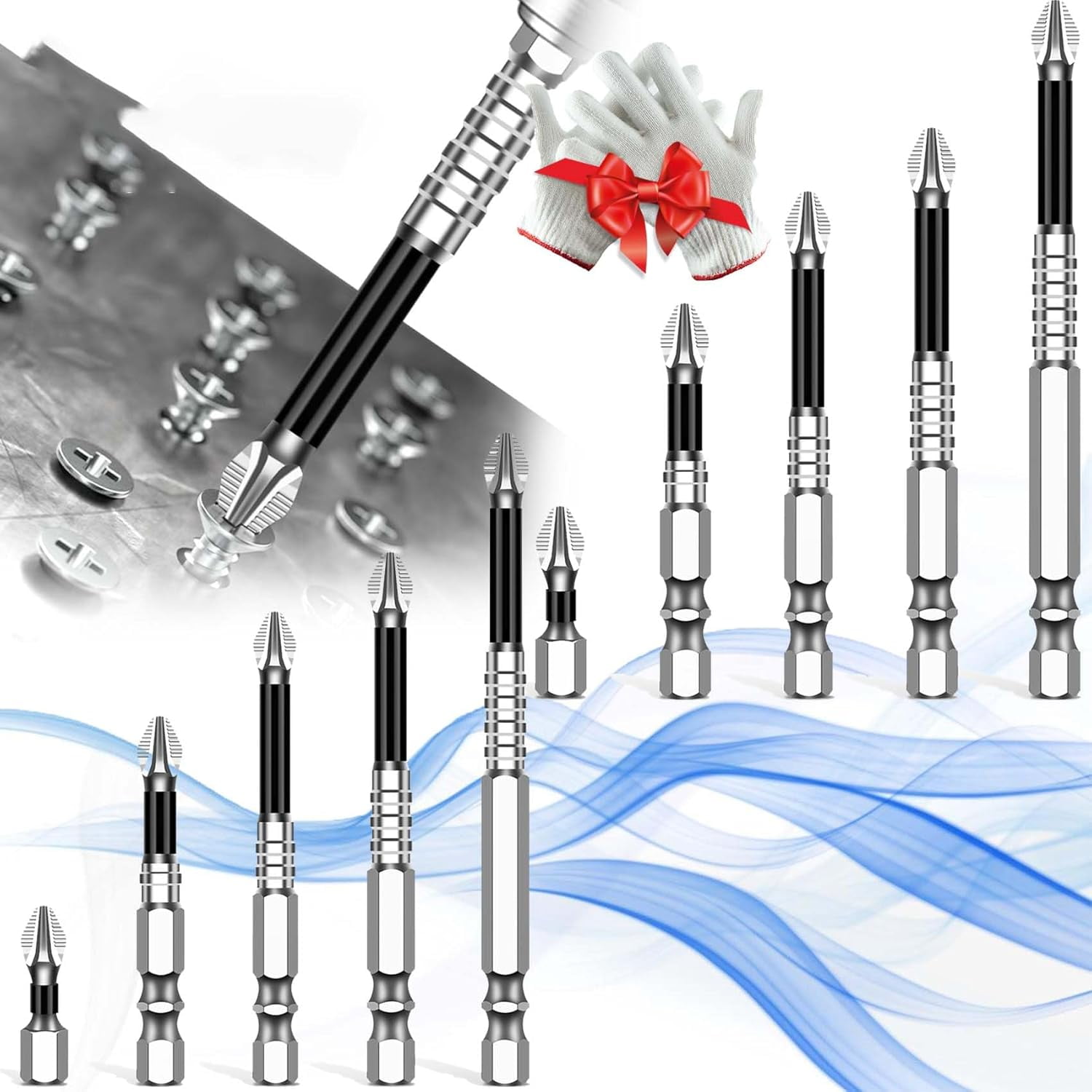 High-Magnetic Screwdriver Drill Bit Set,2025 New Strong Magnetic ...