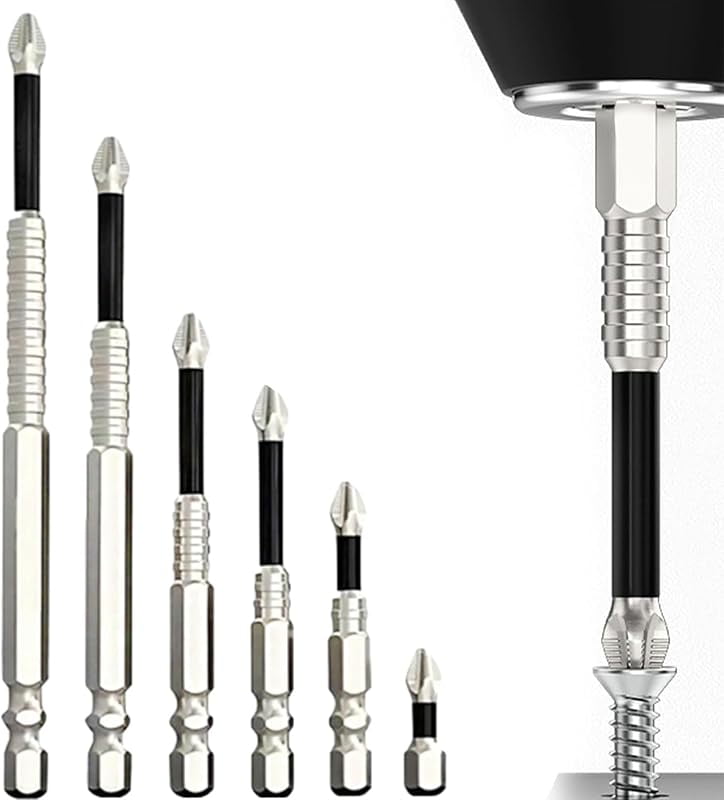High-Magnetic Screwdriver Drill Bit Set, Anti Slip Bits, Strong ...