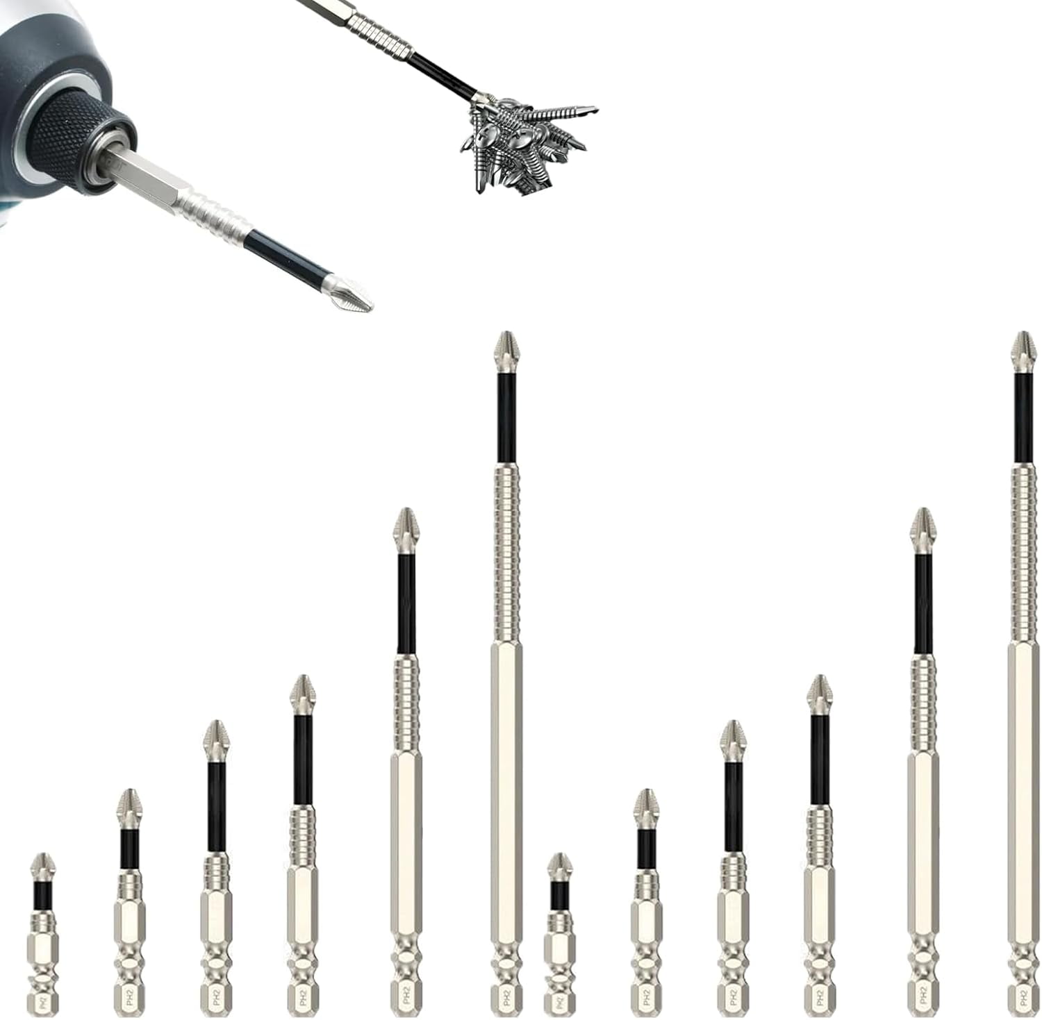High-Magnetic Screwdriver Drill Bit Set,High-Magnetic Screwdriver Drill ...