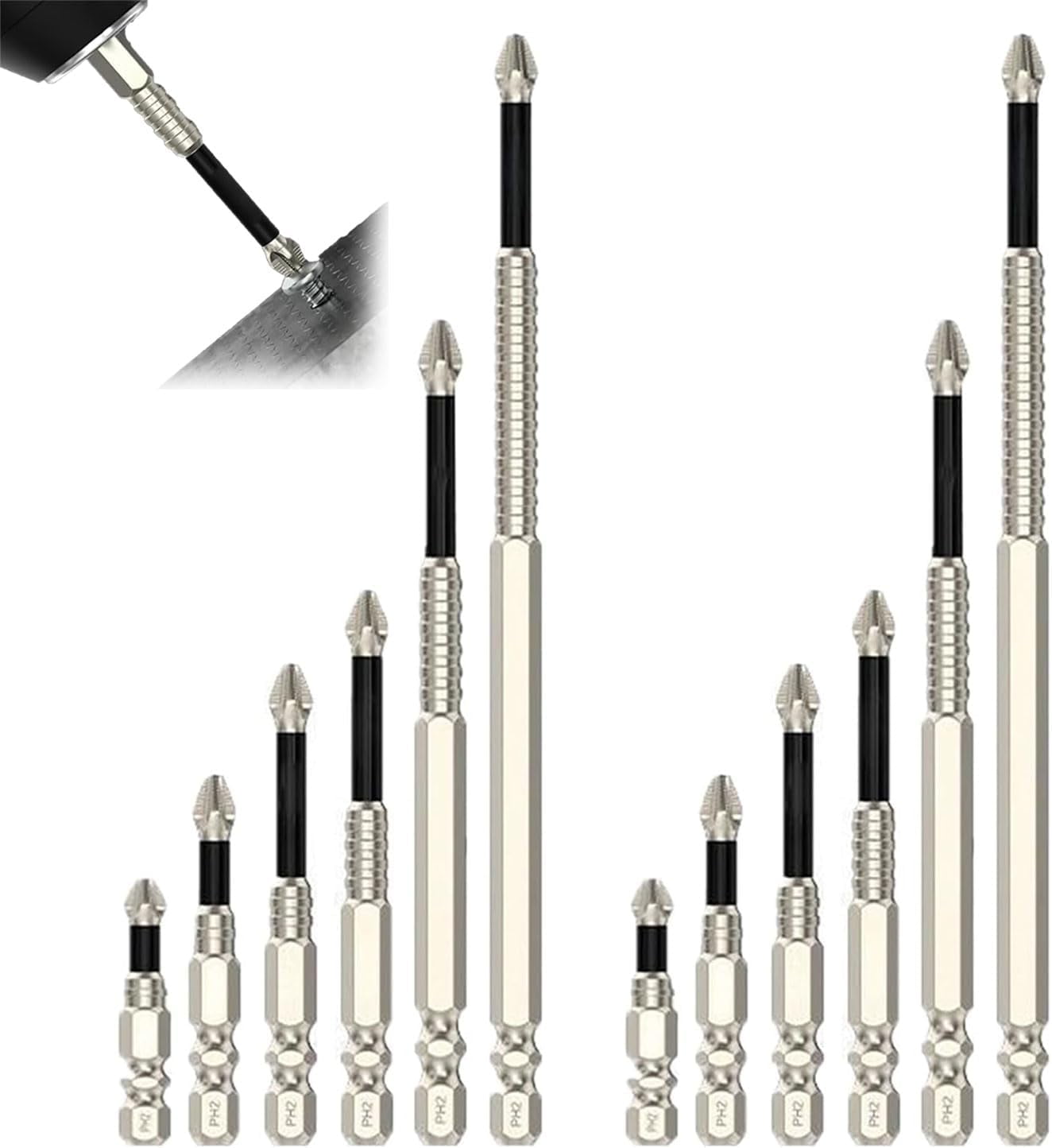 High-Magnetic Screwdriver Drill Bit Set, High Magnetic Screwdriver ...
