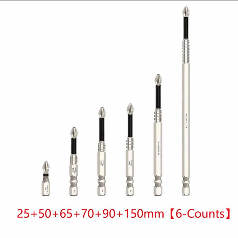 High Magnetic Screwdriver Drill Bit Set, Strong Magnetic Durability ...