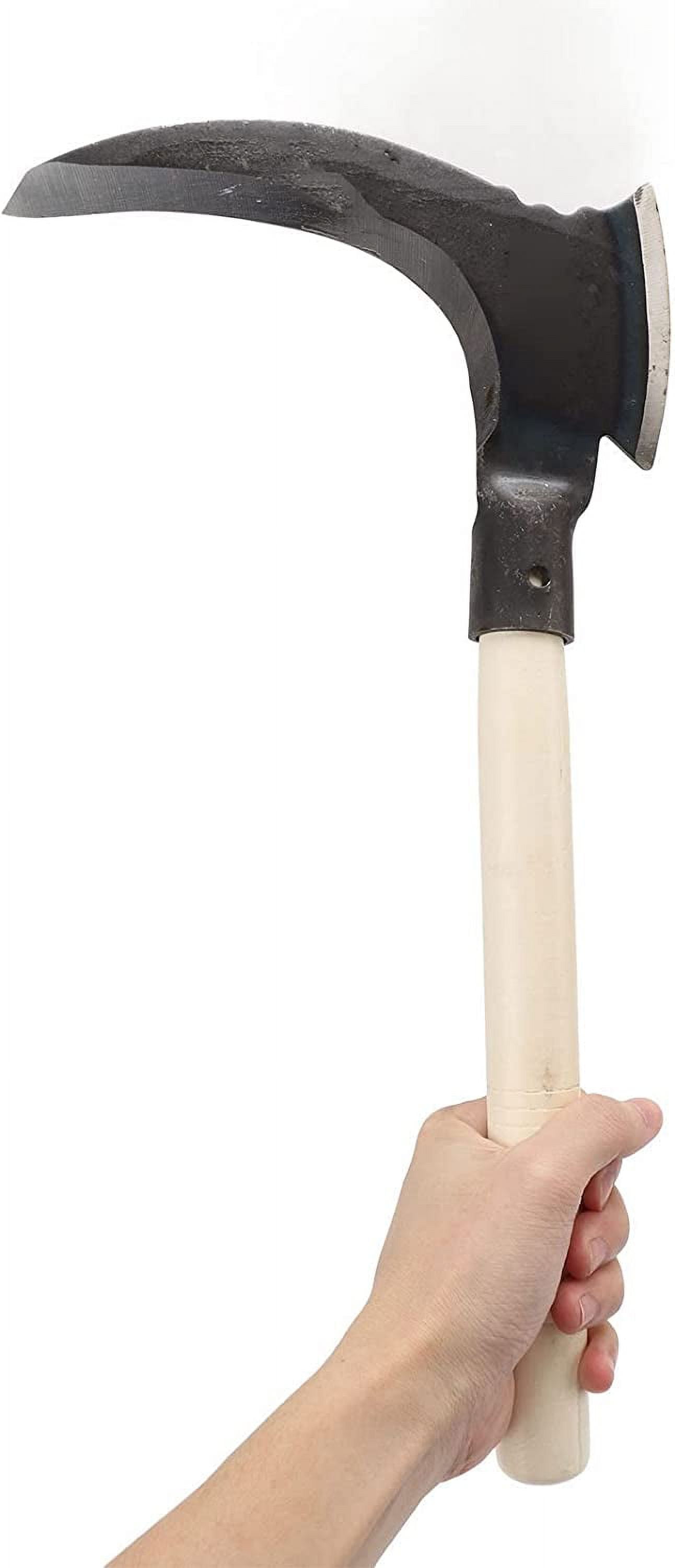 High Manganese Steel Scythe Multifunctional Mowing Cutting Trees Sickle ...