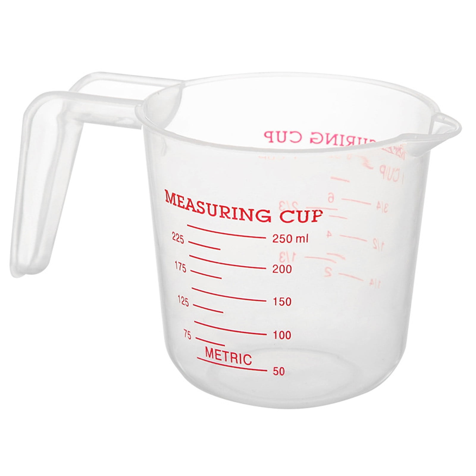 High Measuring Transparent Cup with Handle - Durable Design for ...