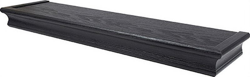 High & Mighty 24" Black Beveled Floating Shelf., Each - Walmart.com