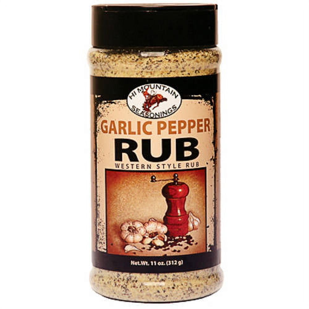 High Mountain Garlic Pepper Rub Blend - Walmart.com