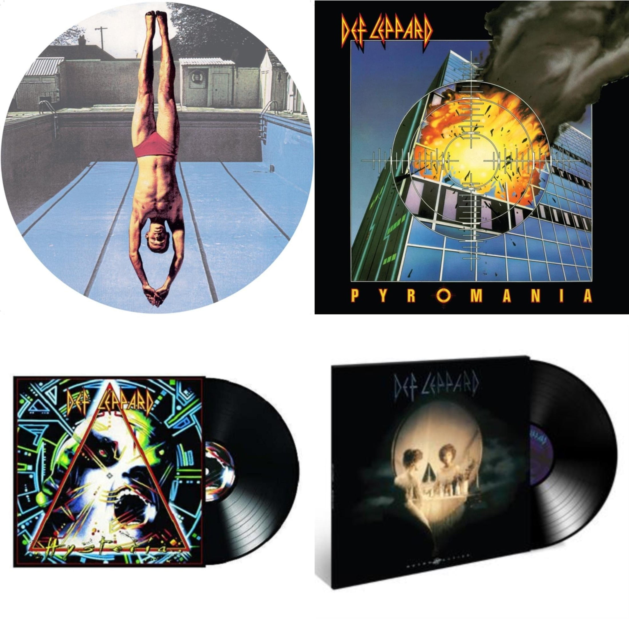 High 'N' Dry (Picture Dsic) & Pyromania (40Th Anniversary) (Deluxe/2LP ...