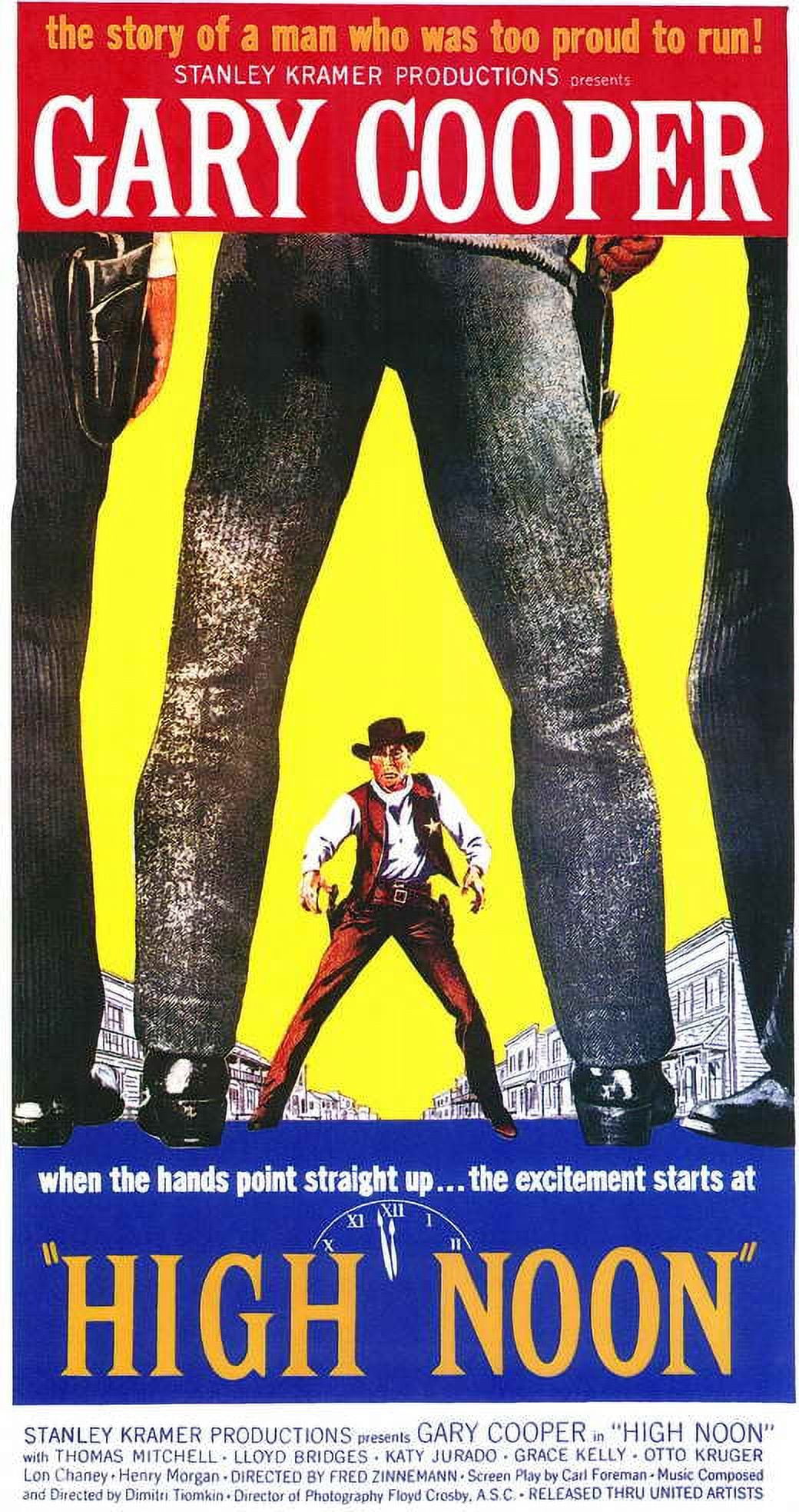 High Noon Movie POSTER 11" x 17" Style B - Walmart.com