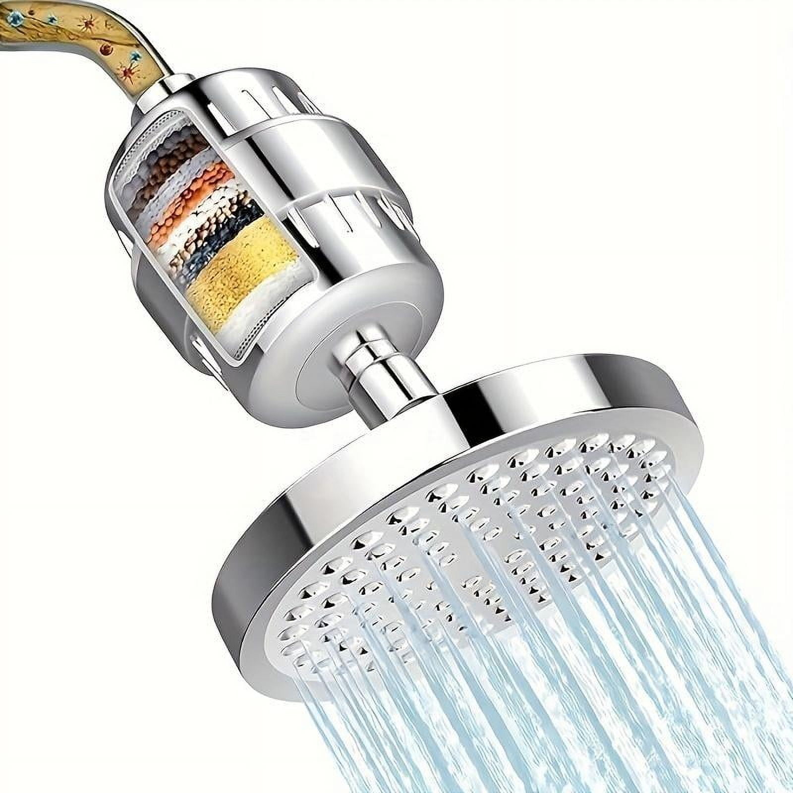 High Output Rain Shower Head And Hard Water Filter, Water Softener ...