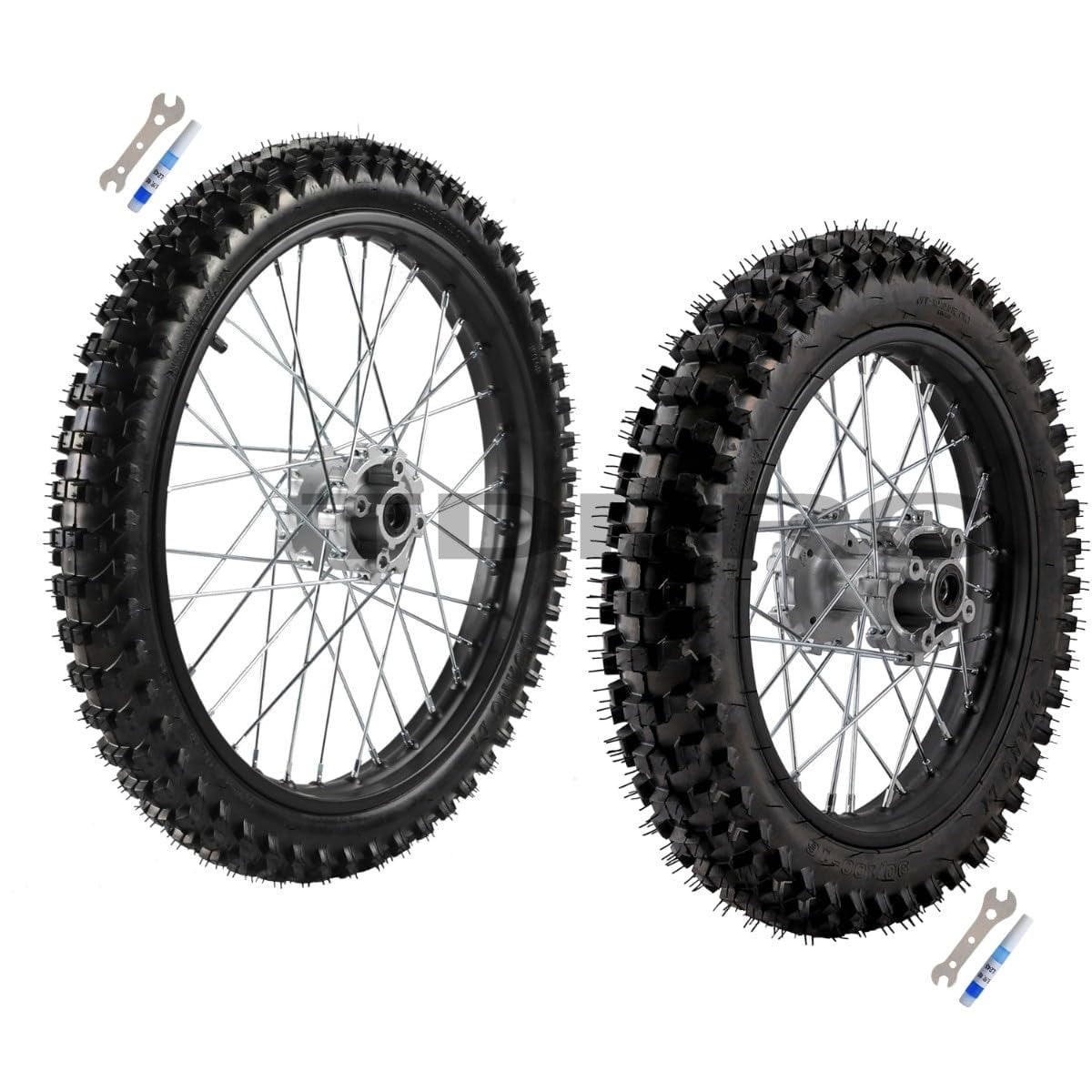 High Performance 19" Front Wheel 70/100-19 & 16" Rear Wheel 90/100-16 ...