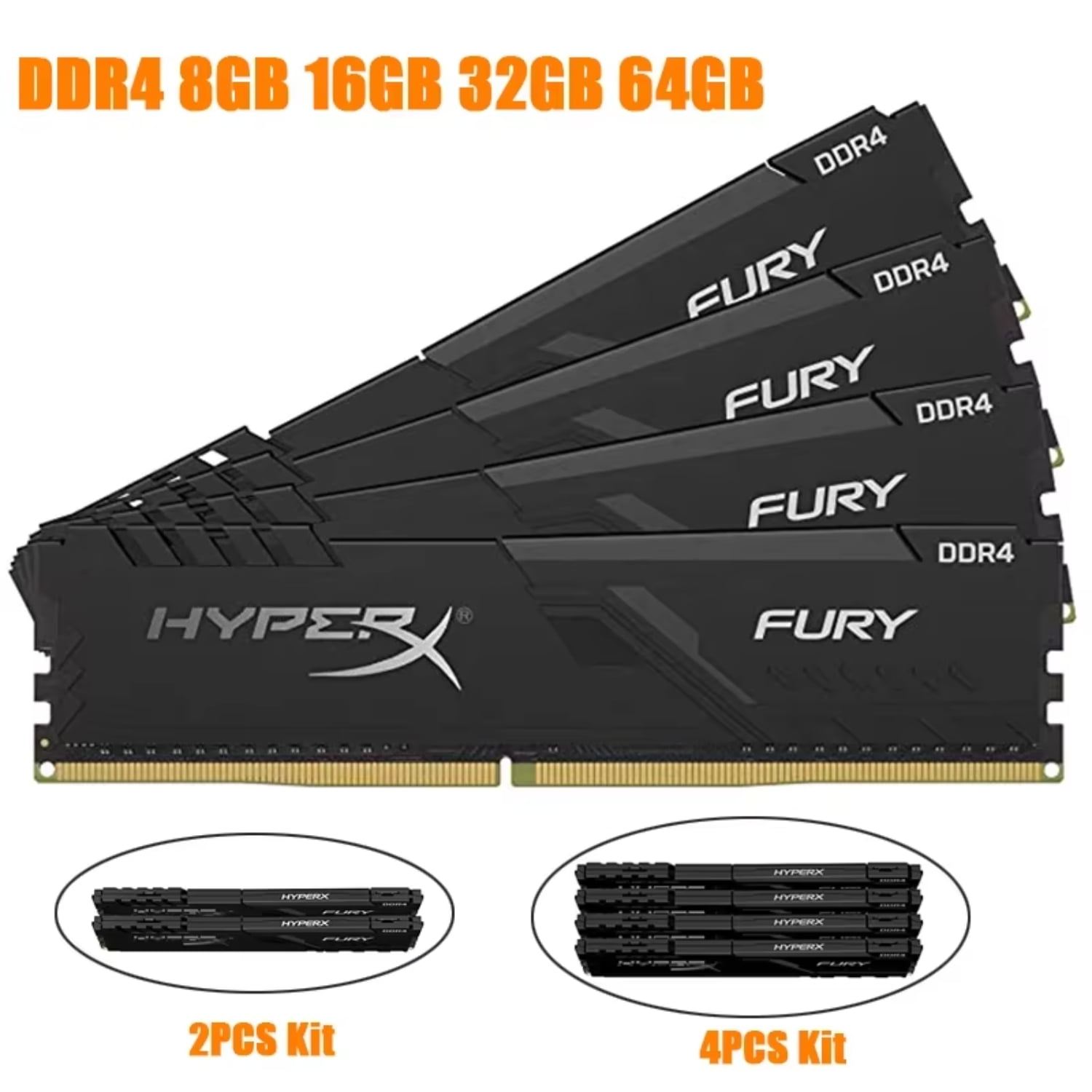 High Performance 32GB DDR4 RAM for Gaming Desktop - 3200MHz 2666MHz ...