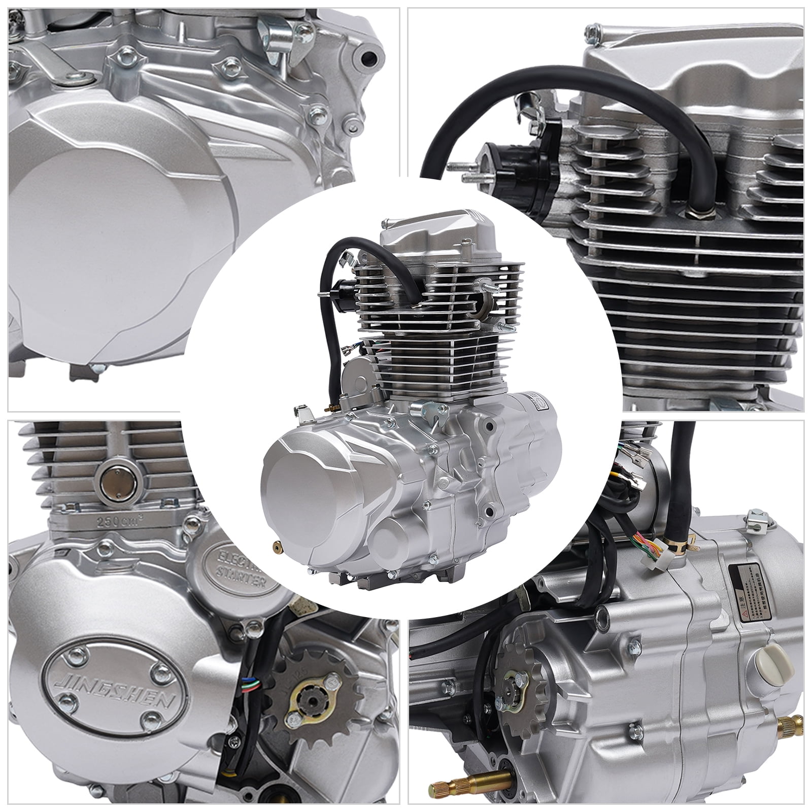 High-Performance 4-Stroke ATV Motor Engine, 200CC/250CC, Manual ...