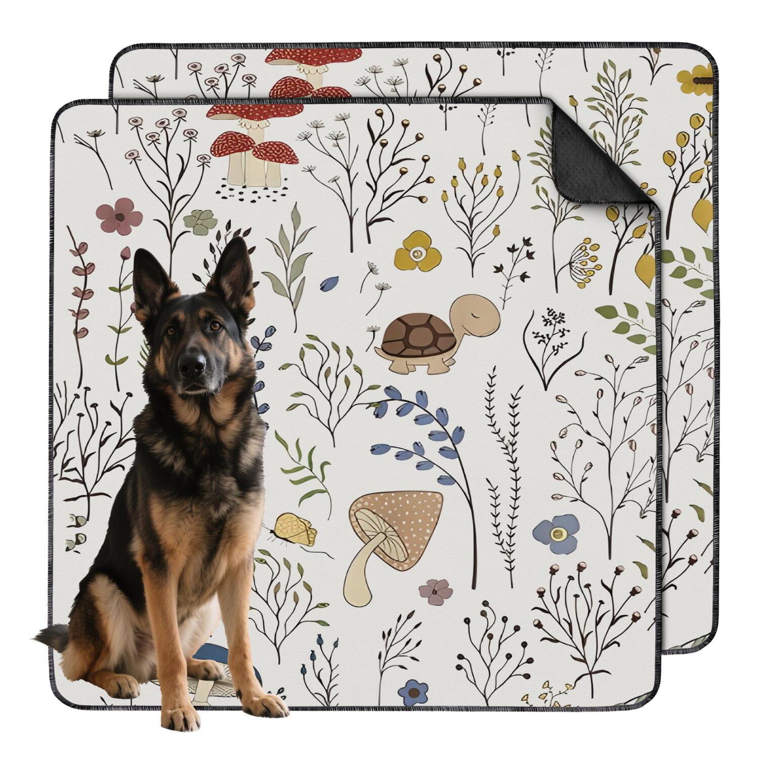 High Performance 48"x48" Reusable Dog Training Pads, Washable Potty ...