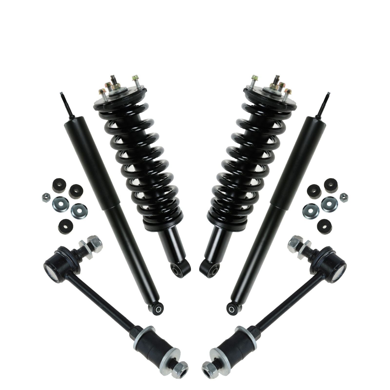 High-Performance 6-Piece Suspension Kit - Front Strut & for Spring ...