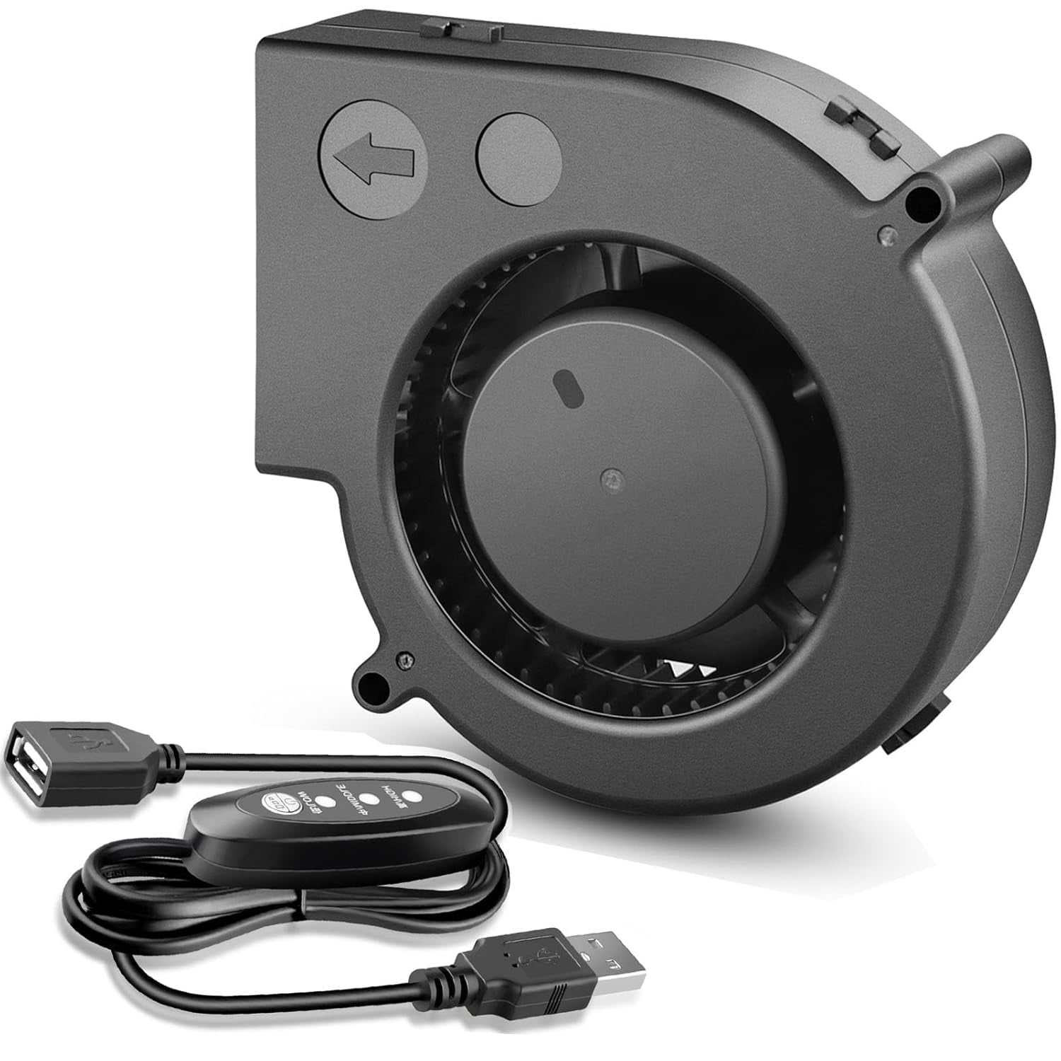 High Performance 97mm x 33mm USB Blower Fan with Speed Control for ...
