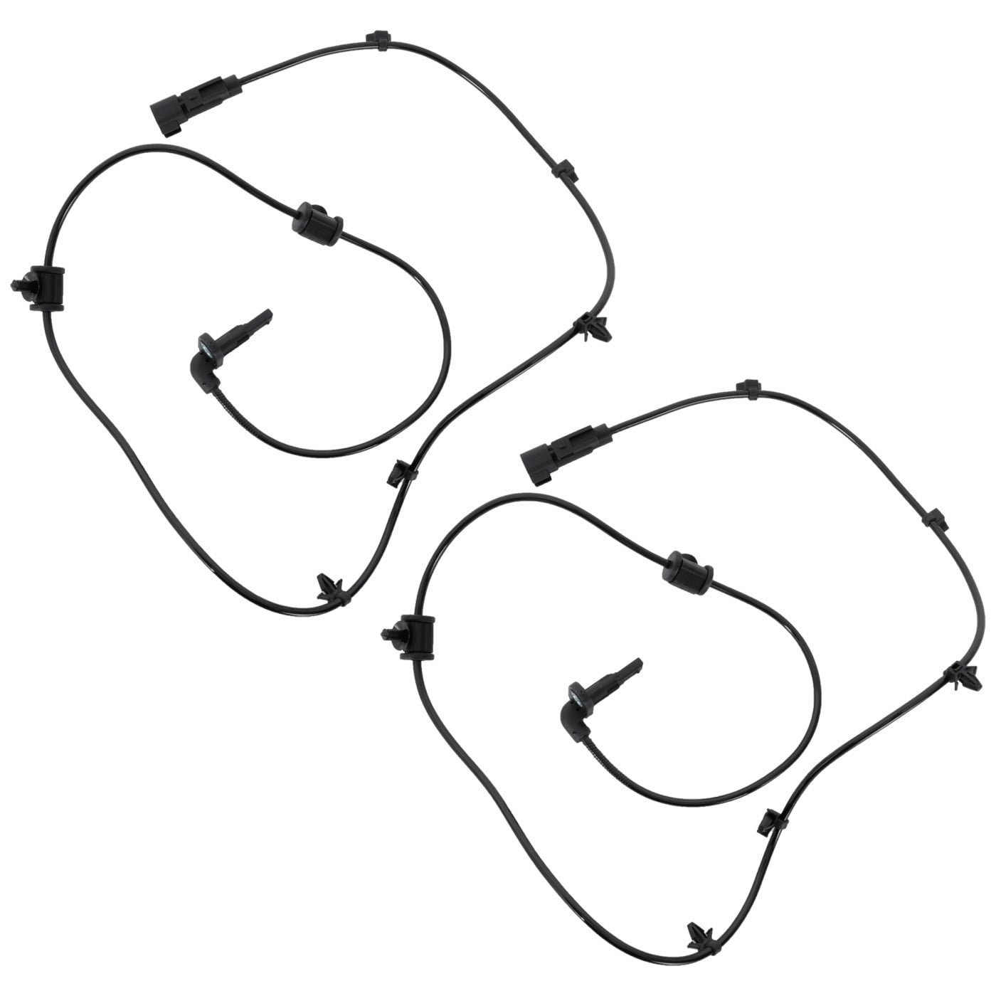 High-Performance ABS Brake Speed Sensor Set of 2 for Bolt Mounting on ...