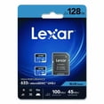 High Performance BLUE Series microSDXC Memory Card with Adapter, UHS-I ...