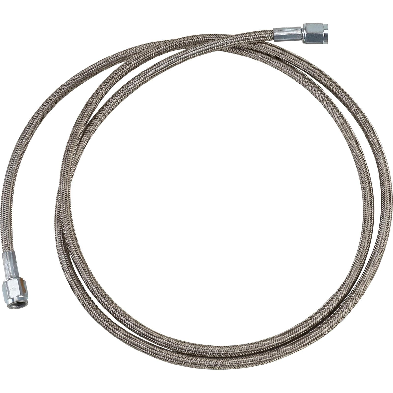 High-Performance Braided Stainless AN3 Brake Line - 60 Inch Length ...