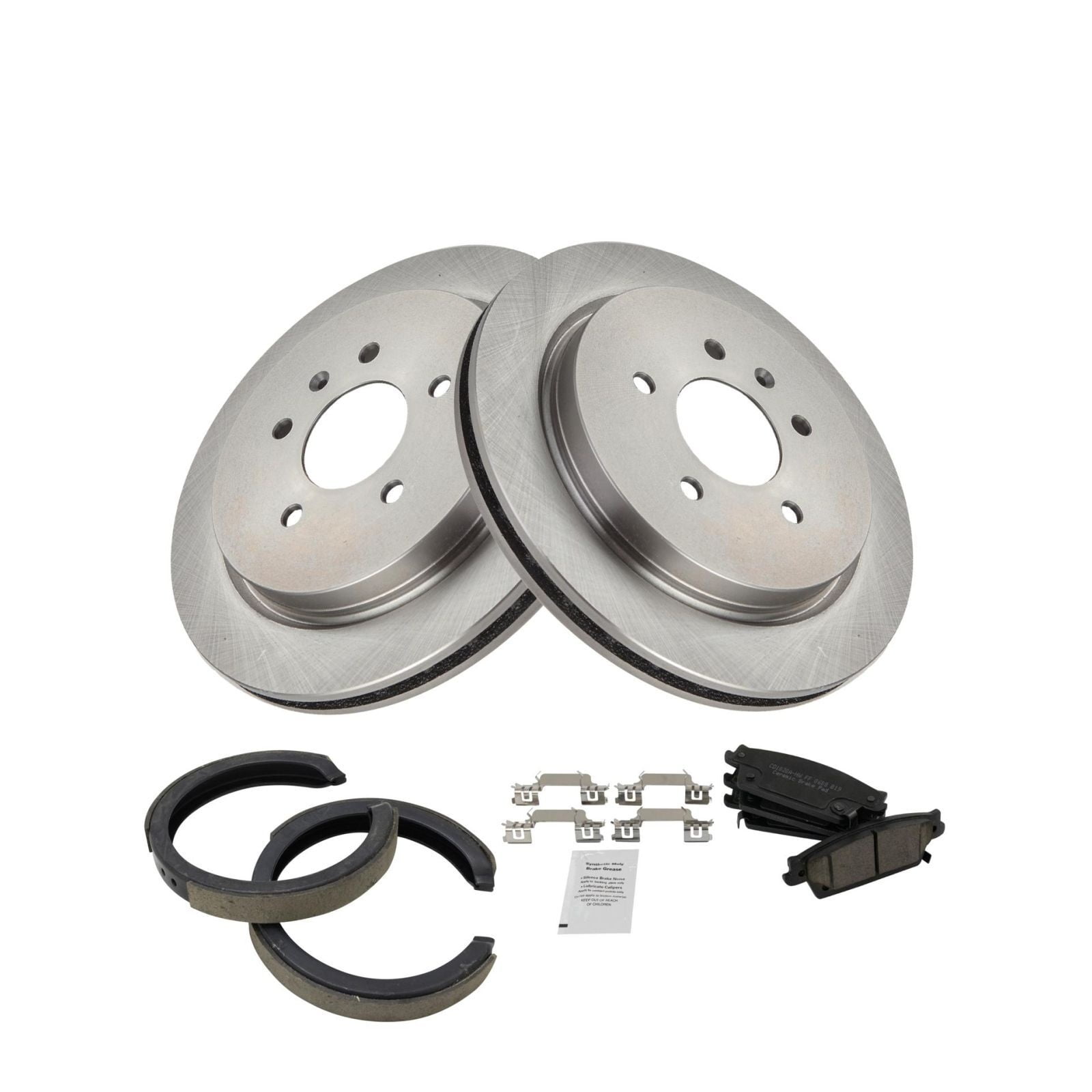 High-Performance Ceramic Brake Pad & Rotor Kit for 2005-2009 for ...