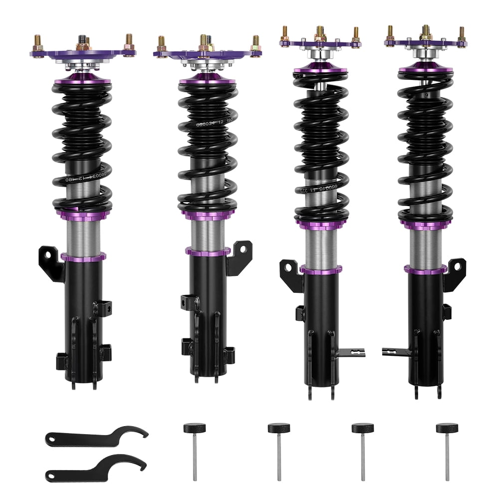 SPEEDWOW Coilovers for 2003-2008 Hyundai Tiburon (HM/HN), 32 Levels ...